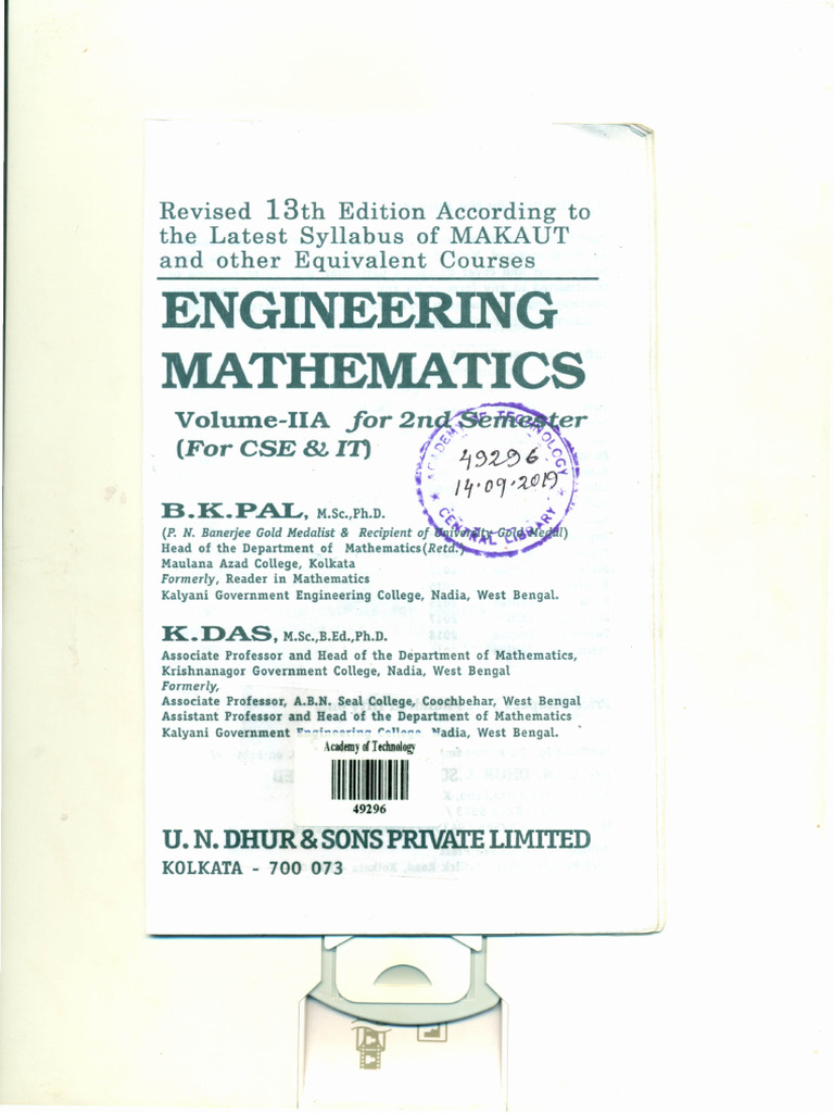 Das Pal Volume 2 | PDF | Probability Distribution | Expected Value