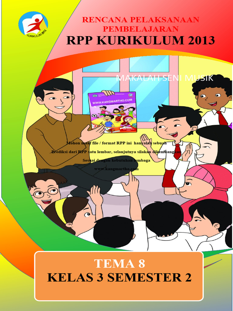 RPP K3 Tema 8 1 | PDF