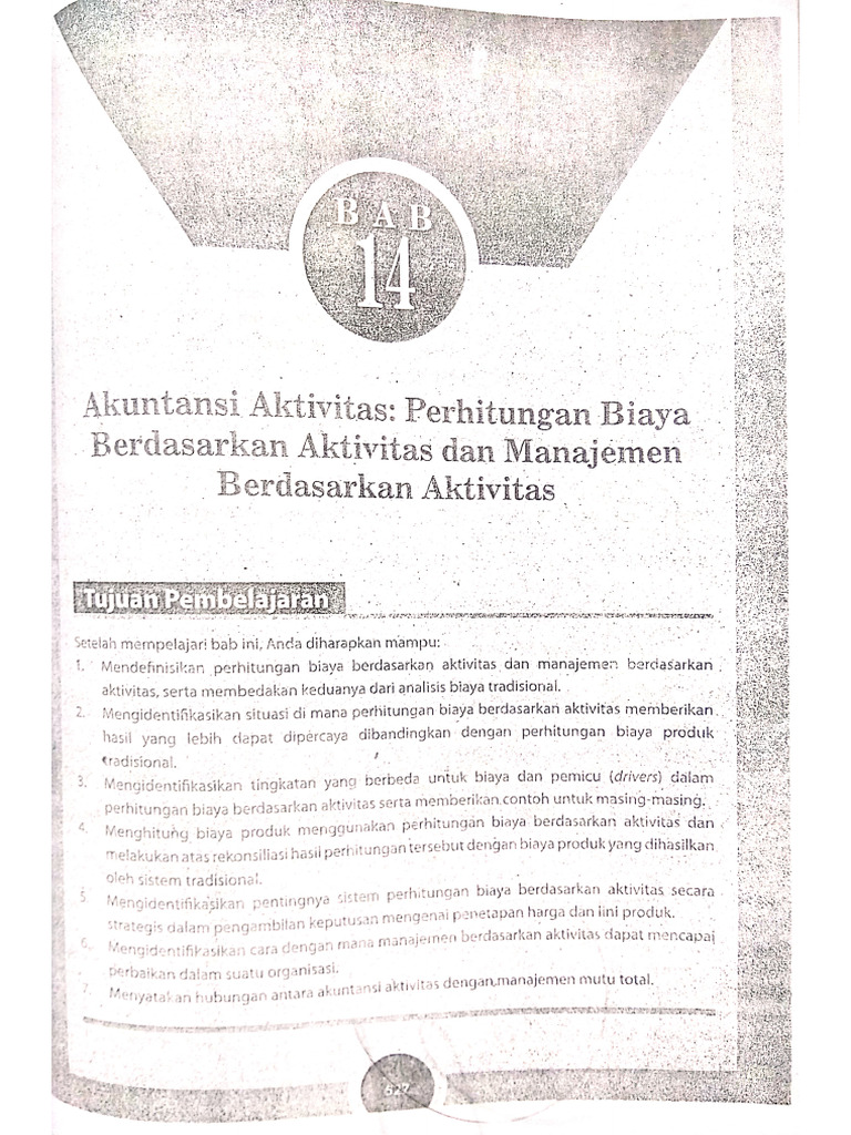 Akbi Abc Activity Based Costing Pdf