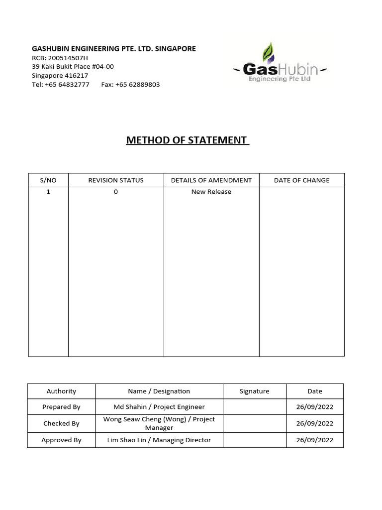 Mos - Template | PDF