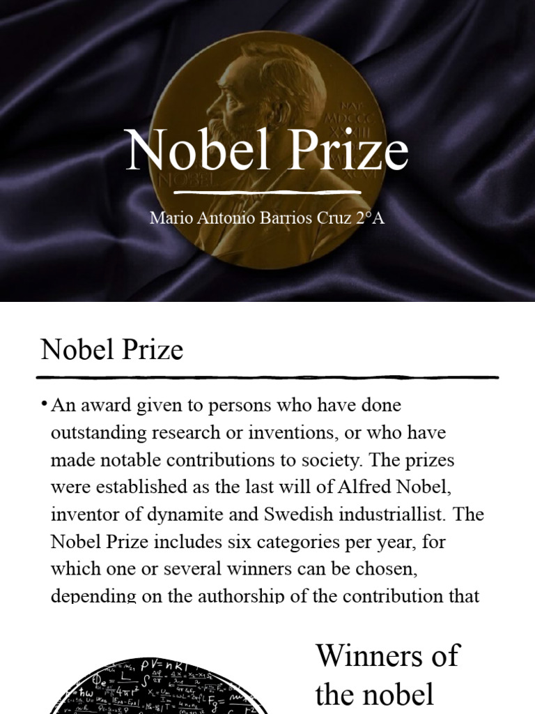 Nobel Prize | PDF | Nobel Prize | Physics