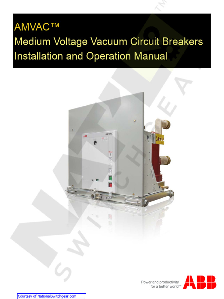 Abb Amvac | PDF | Capacitor | Electrical Connector