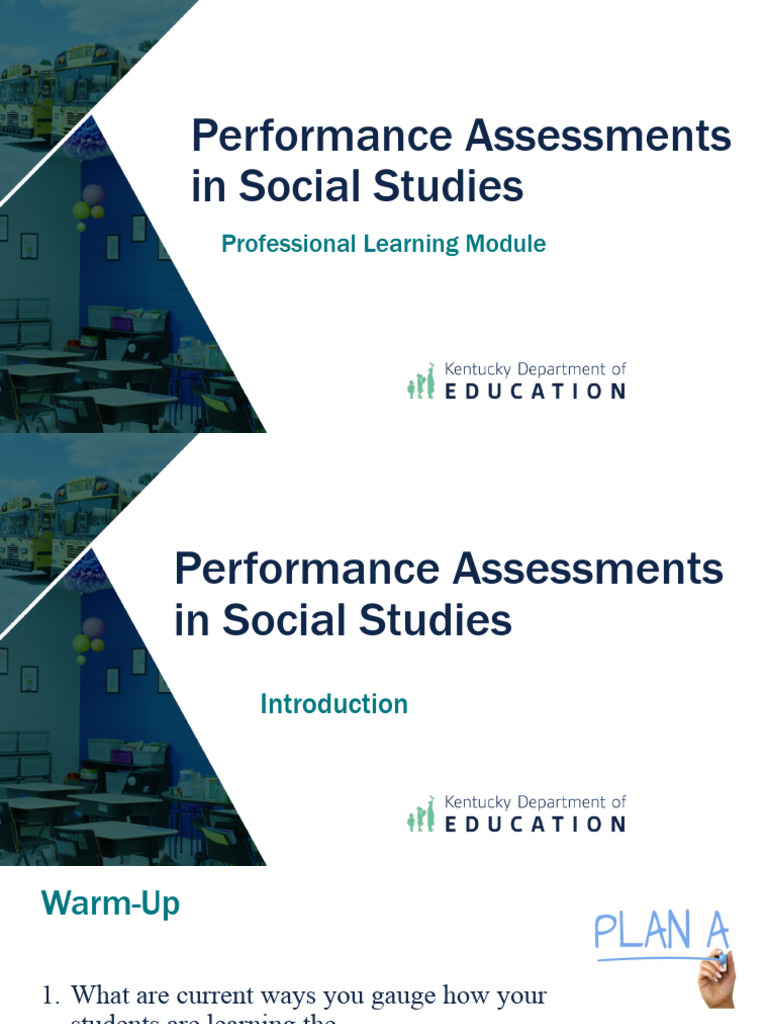 Performance Assessments in Social Studies Module | PDF | Educational Assessment | Rubric (Academic)