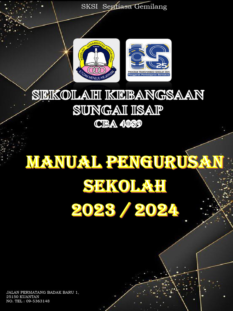 MANUAL PENGURUSAN SEKOLAH 2023 GB | PDF