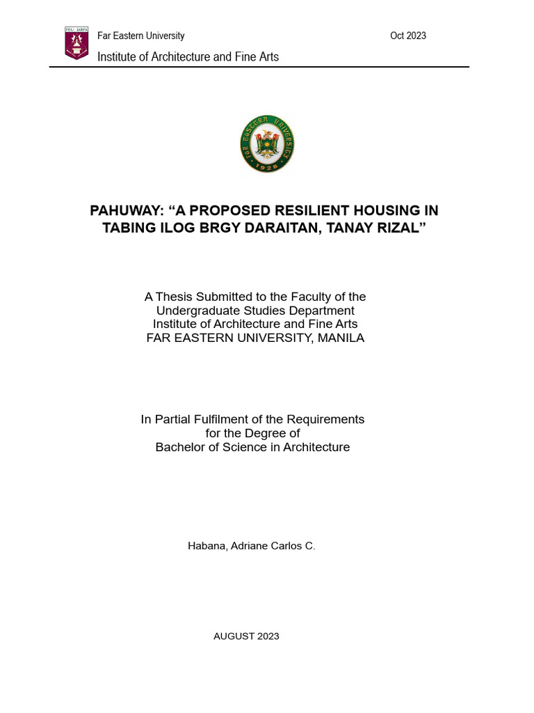 annotated-HABANA-PAHUWAY-A-PROPOSED-RESILIENT-HOUSING-IN-TABING-ILOG ...