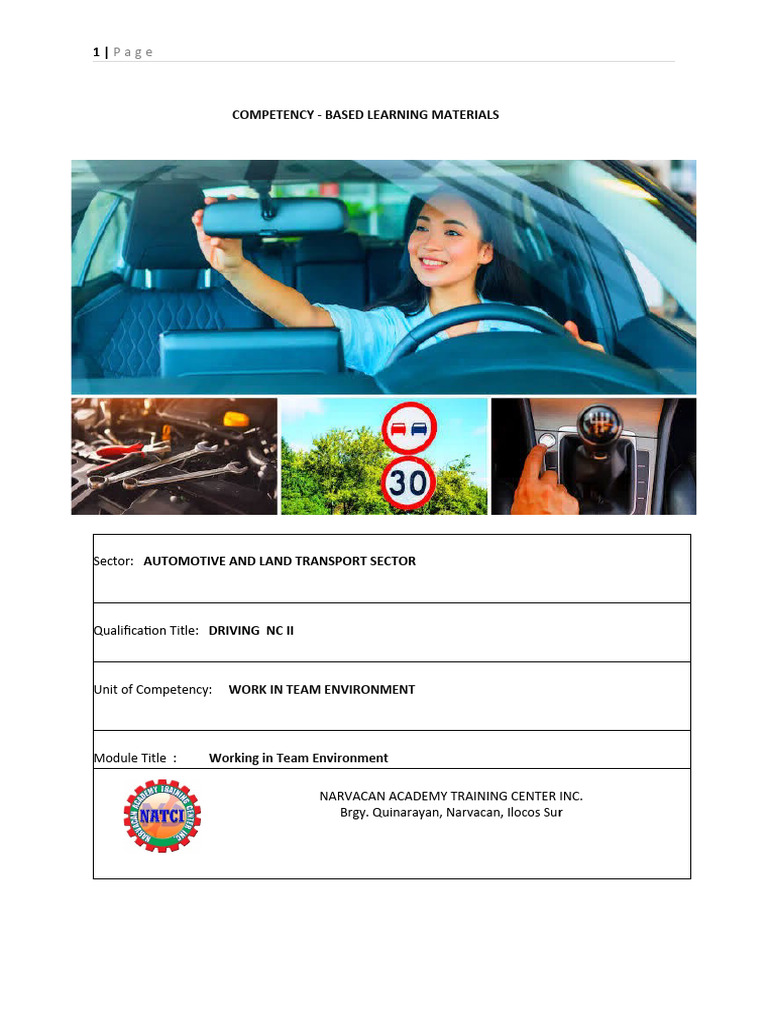 BASIC COMPETENCY 2 - Work-in-Team-Environment... FINAL | Download Free PDF | Communication ...