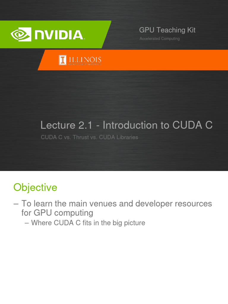 GPUMod 2 | PDF | Pointer (Computer Programming) | Thread (Computing)