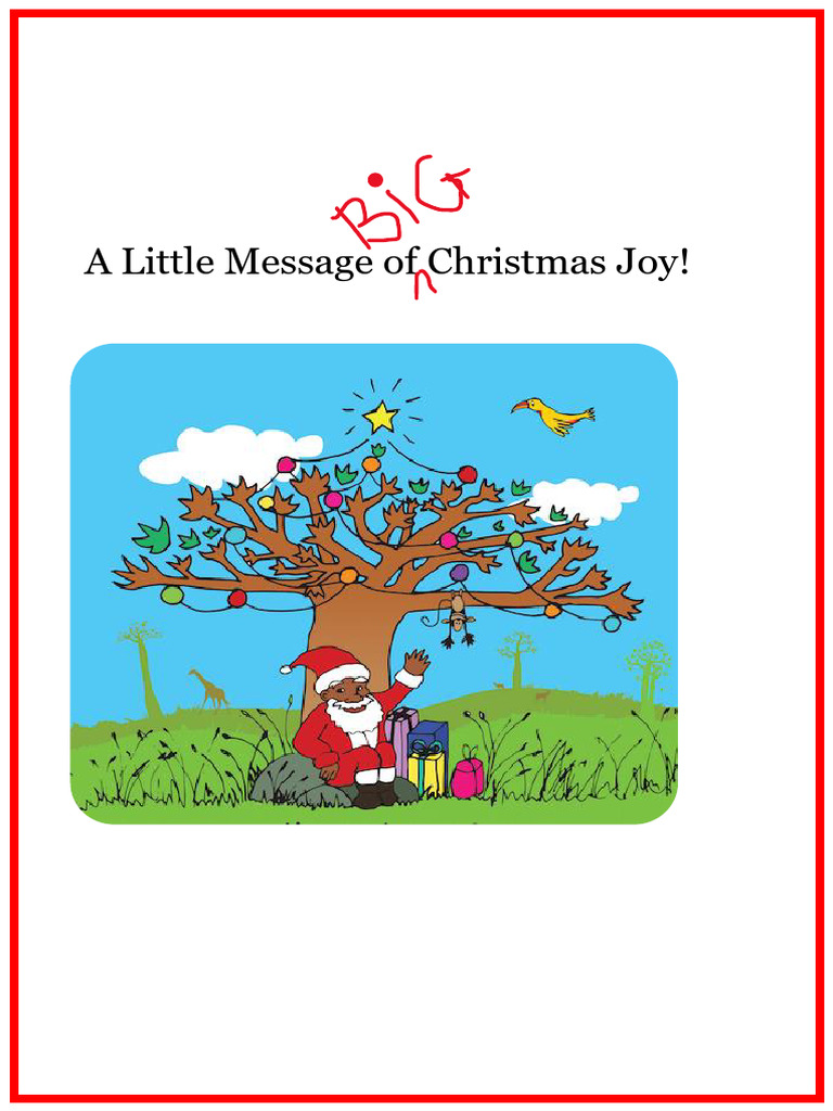 A Little Christmas Message | PDF