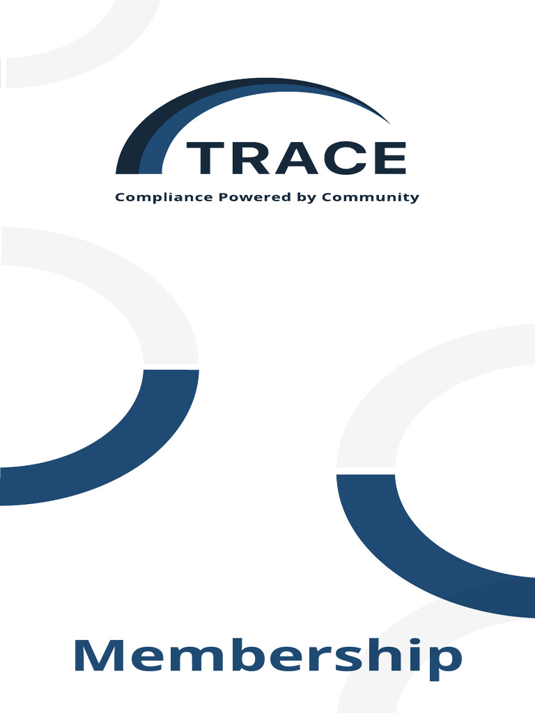 TRACE International Membership Brochure | PDF | Regulatory Compliance ...