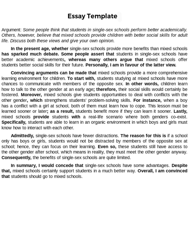 Writing Task 2 Examples. | PDF | Gender | Gender Studies