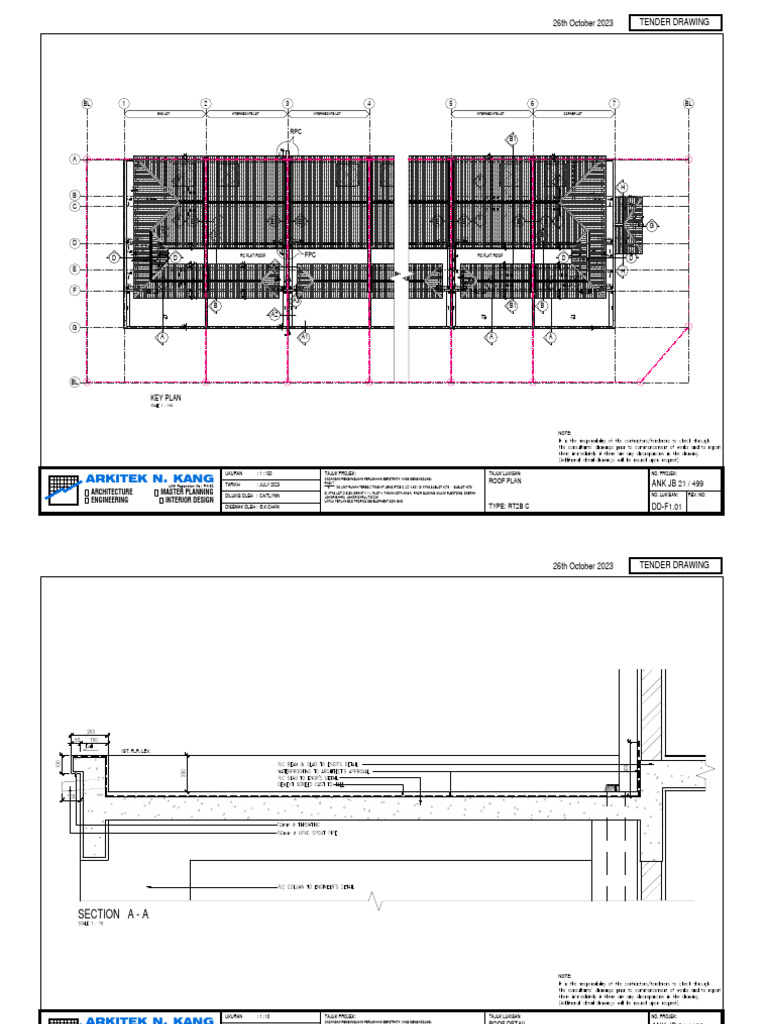 Detailed Drawing (Roof Plan) | PDF