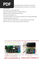 XY-MD02 Information | PDF | Sensor | Electronic Engineering