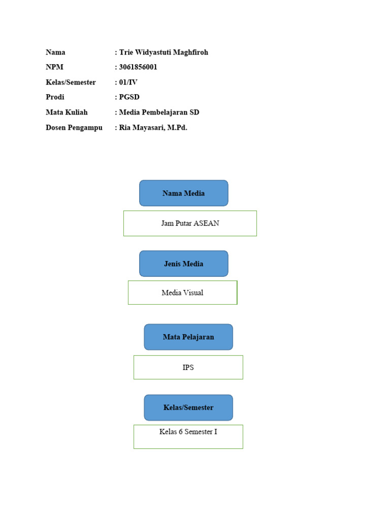 Trie Widyastuti Maghfiroh - Laporan Media | PDF