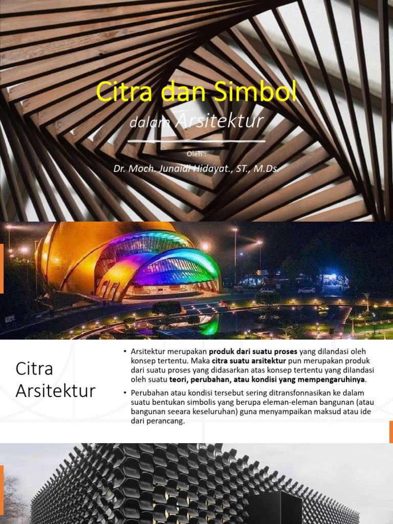 Teori Ars 1. Citra Arsitektur - Compressed | PDF