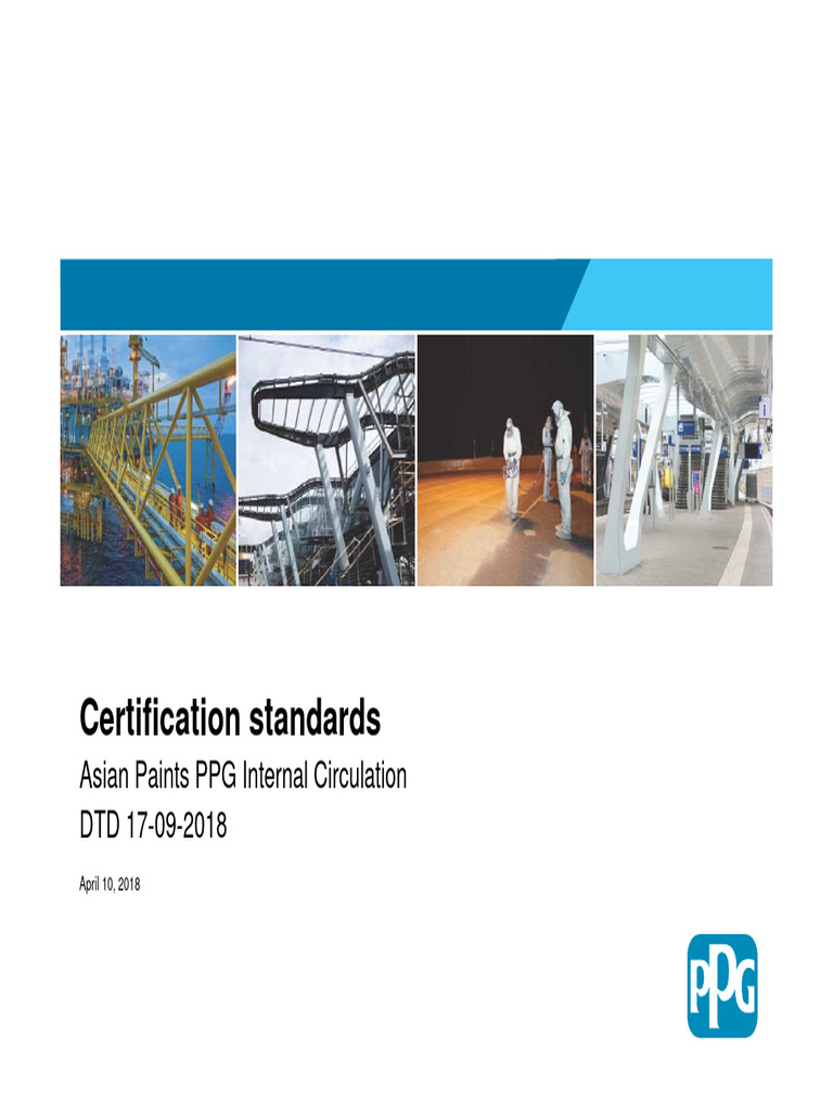 Paint Certification Standards Guide | PDF | Materials | Chemistry