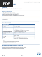 Sigmatherm™ 230 / PPG Hi-Temp™ 230: Product Data Sheet | PDF | Paint | Tort