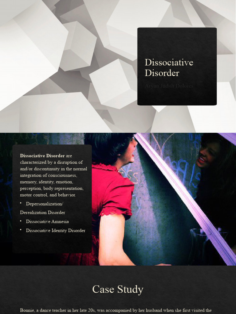 Understanding Dissociative Disorders | PDF | Psychological Trauma ...