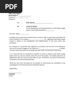 Sample Request Letter For Demolition of Building | PDF | Communication
