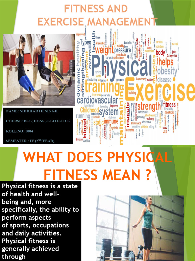 Fitness and Exercise Management (UNIT - 2) | PDF | Physical Fitness ...