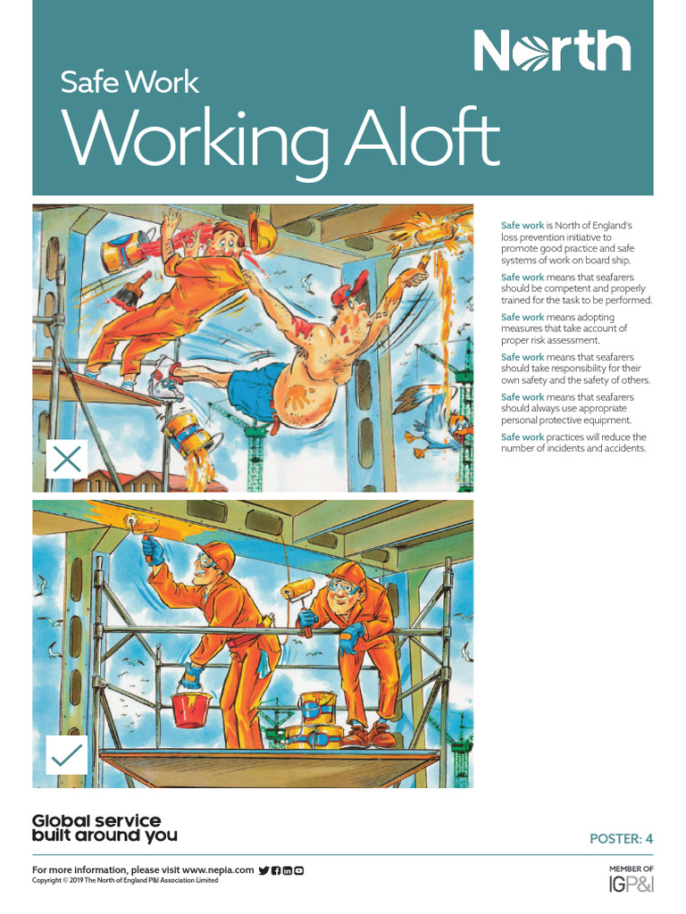 Poster 4 Working Aloft Safe Work Poster | PDF