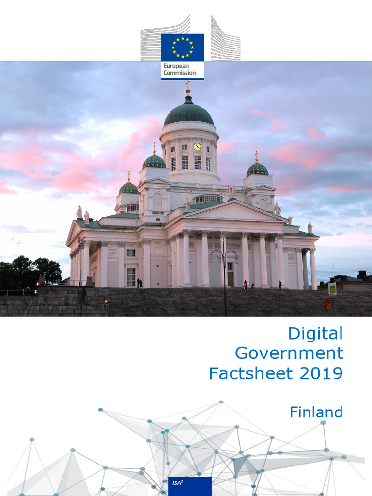 Digital Government Factsheets Finland 2019 | PDF | E Government | Security