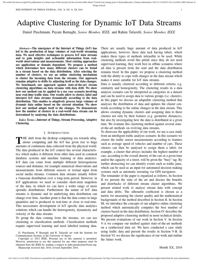 Adaptive Clustering | PDF | Cluster Analysis | Data