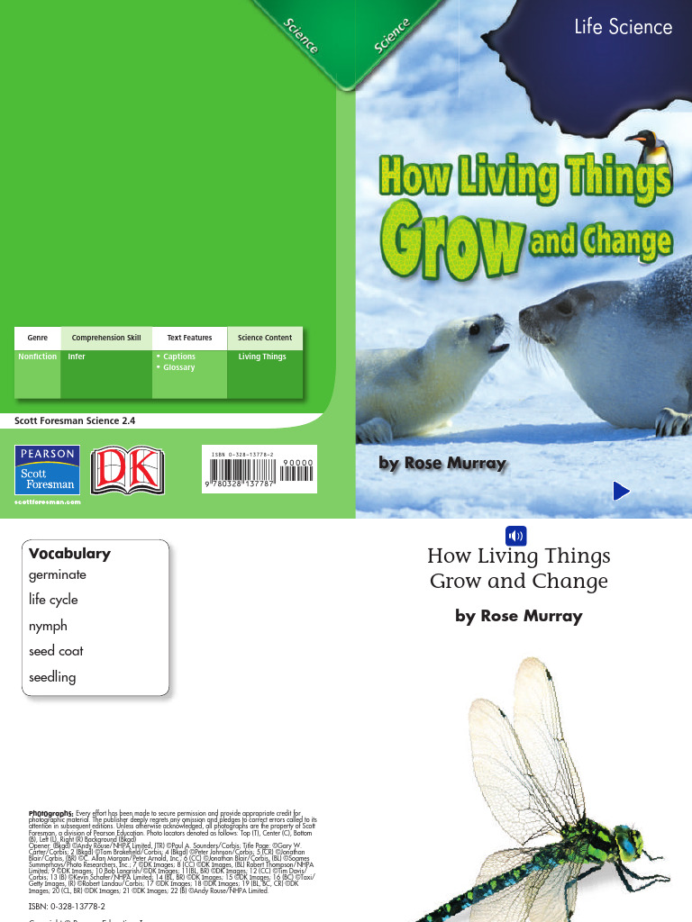 How Living Things Grow and Change | PDF