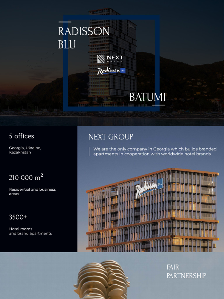 Radisson Blu Batumi: Investment Opportunities | PDF | Brand | Taxes