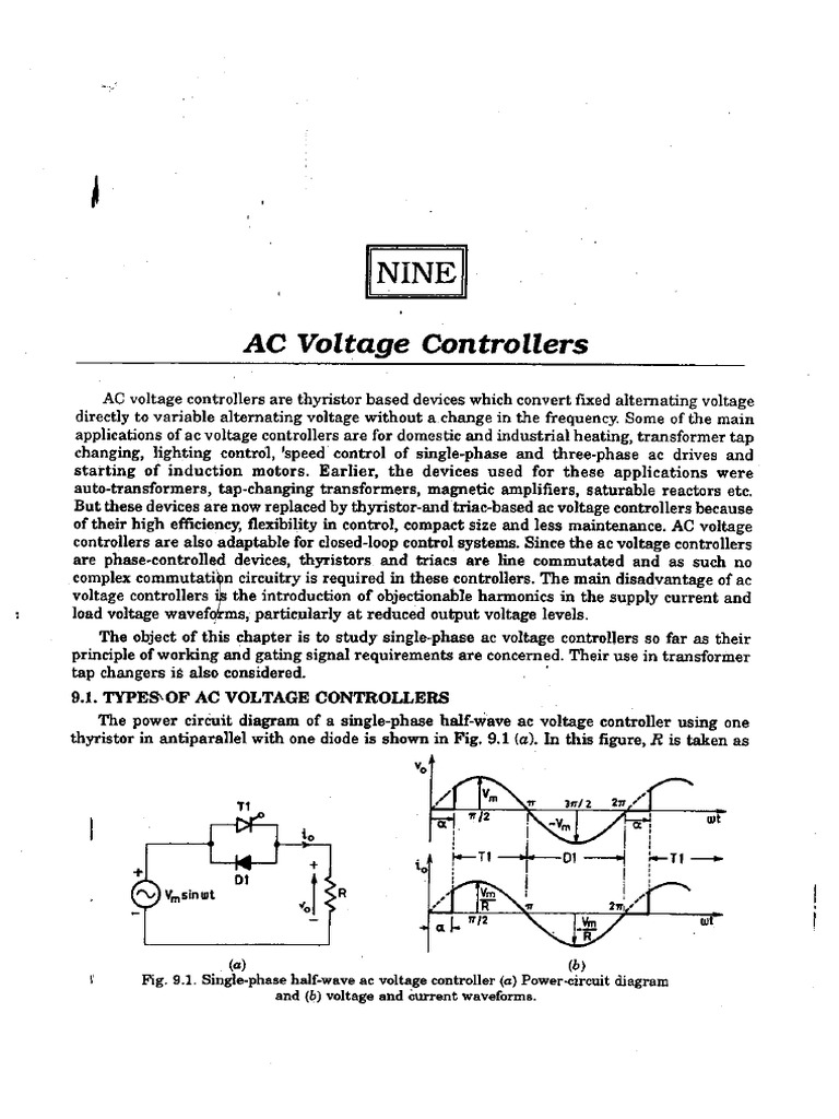 Ac Voltage Controller | PDF