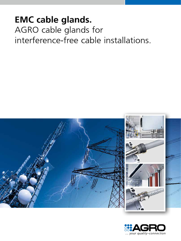 Broschuere EMV Kabelverschraubungen en | PDF | Electromagnetic ...
