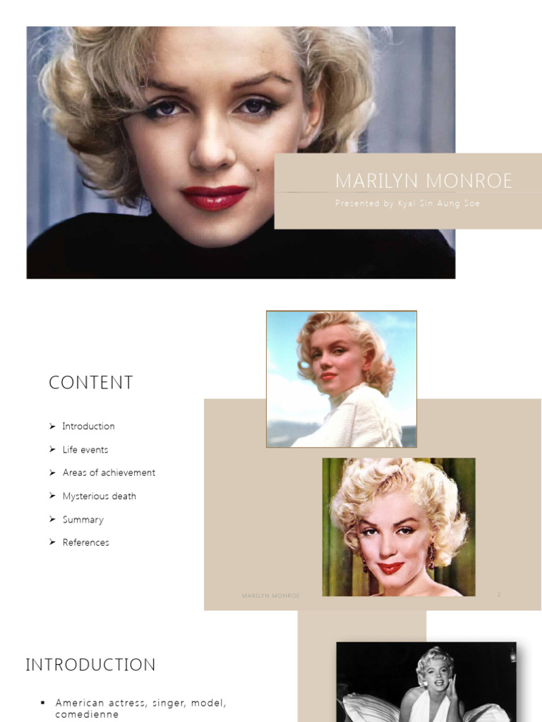 Marilyn Monroe | PDF | Marilyn Monroe