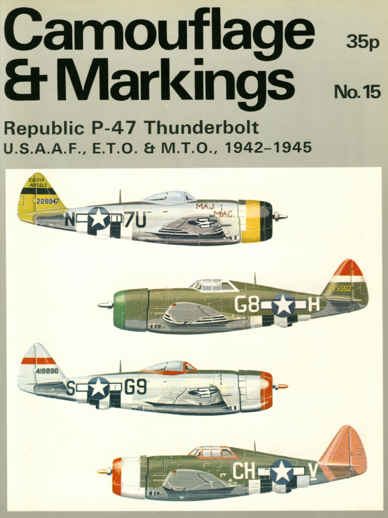 Camouflage and Markings 15 P 47 Thunderbolt Compress | PDF