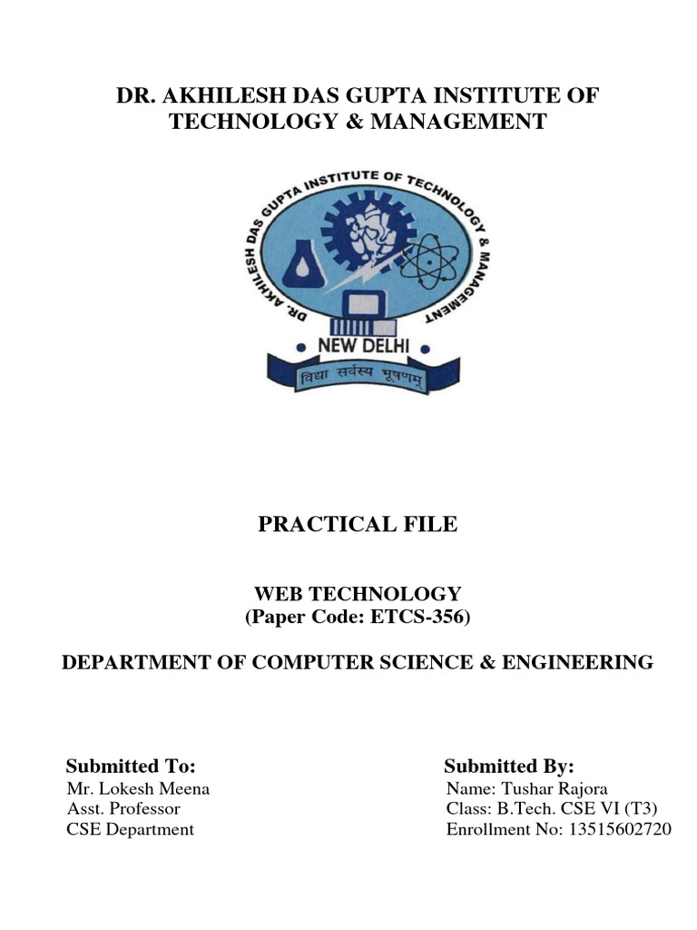 WT Lab - Front Page | PDF