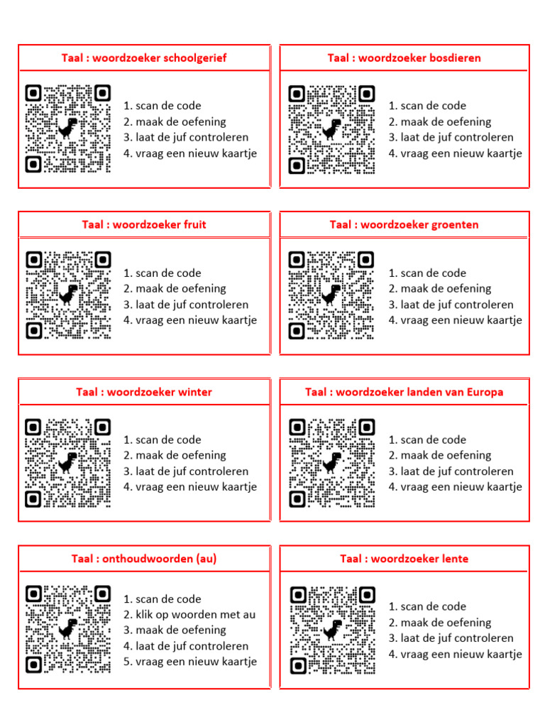 Werken Met QR Code Taal | PDF