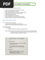 Pallor Mortis: 4 Stage of Death | PDF | Physiology | Death
