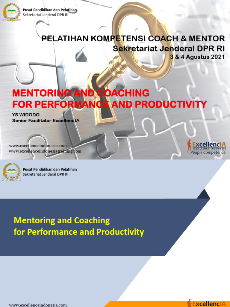 (Final) Coaching For Performance and Productivity - ExcellencIA - Agt 21 | PDF | Systems ...