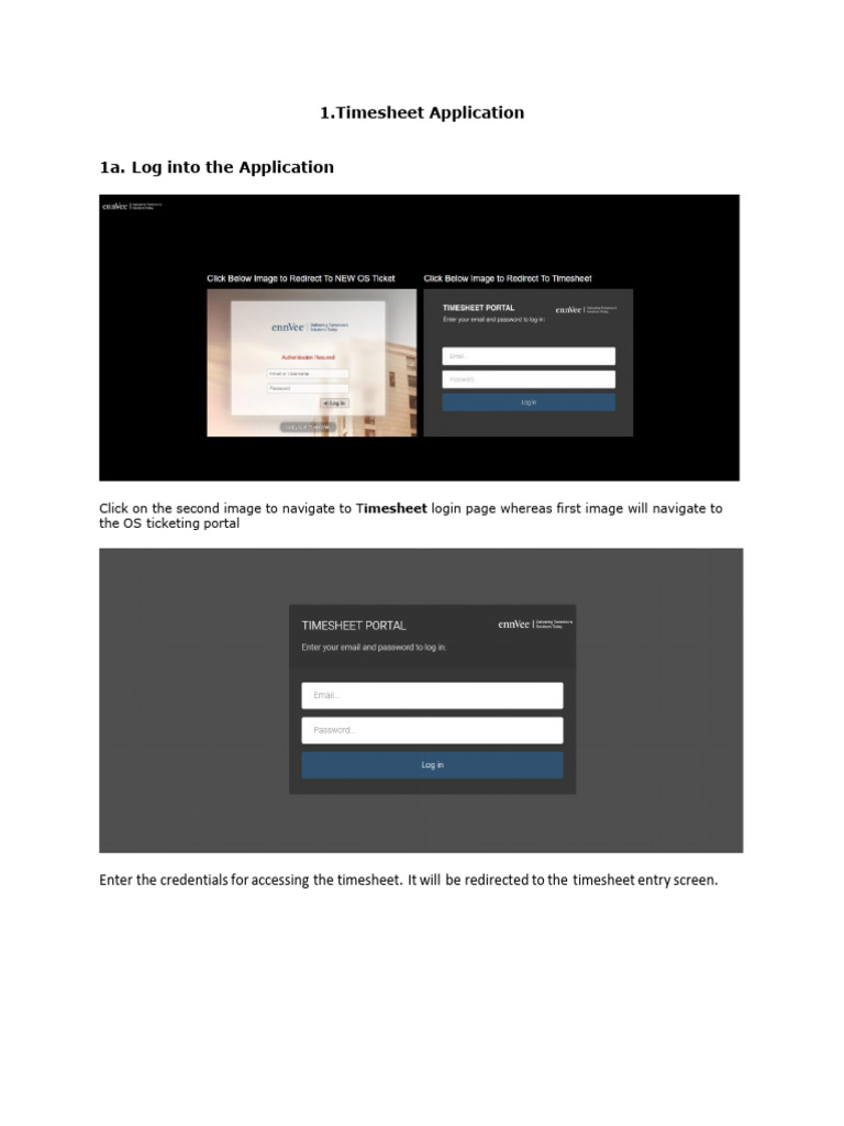 Timesheet Portal | PDF
