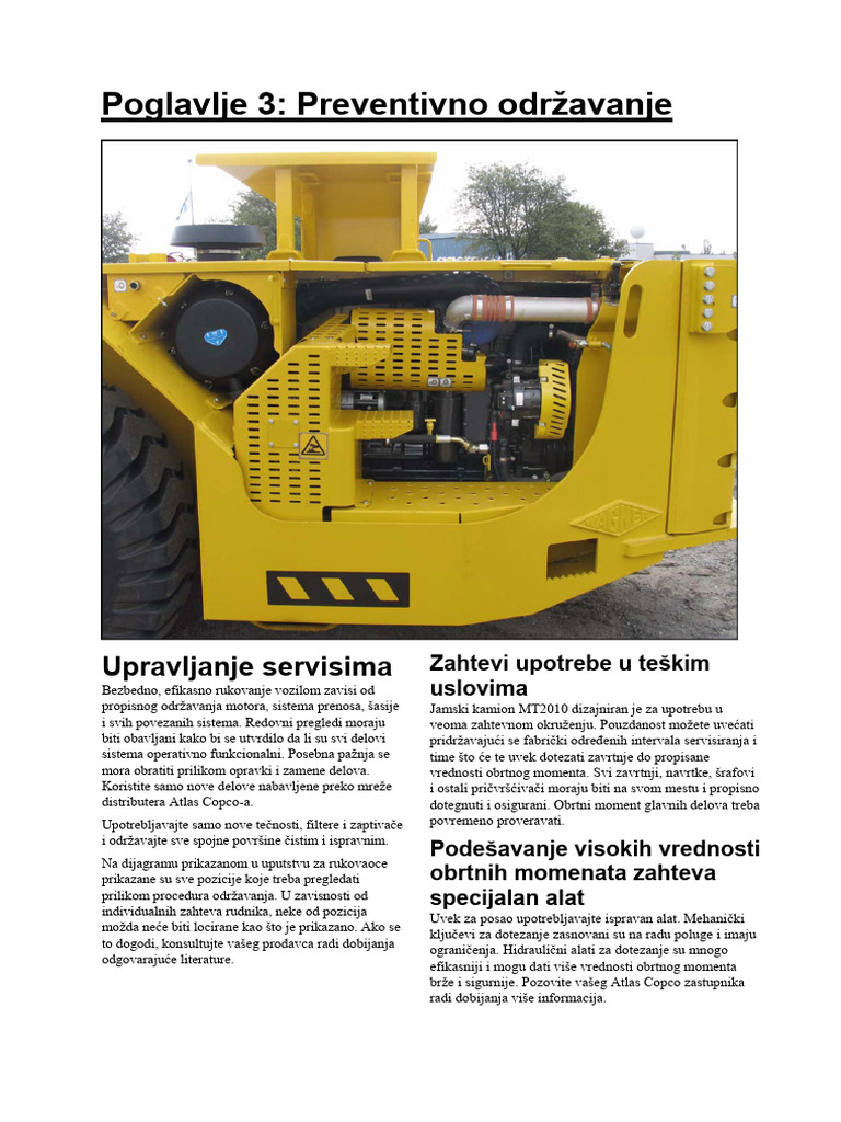 Prevod Service Manual MT2010 | PDF