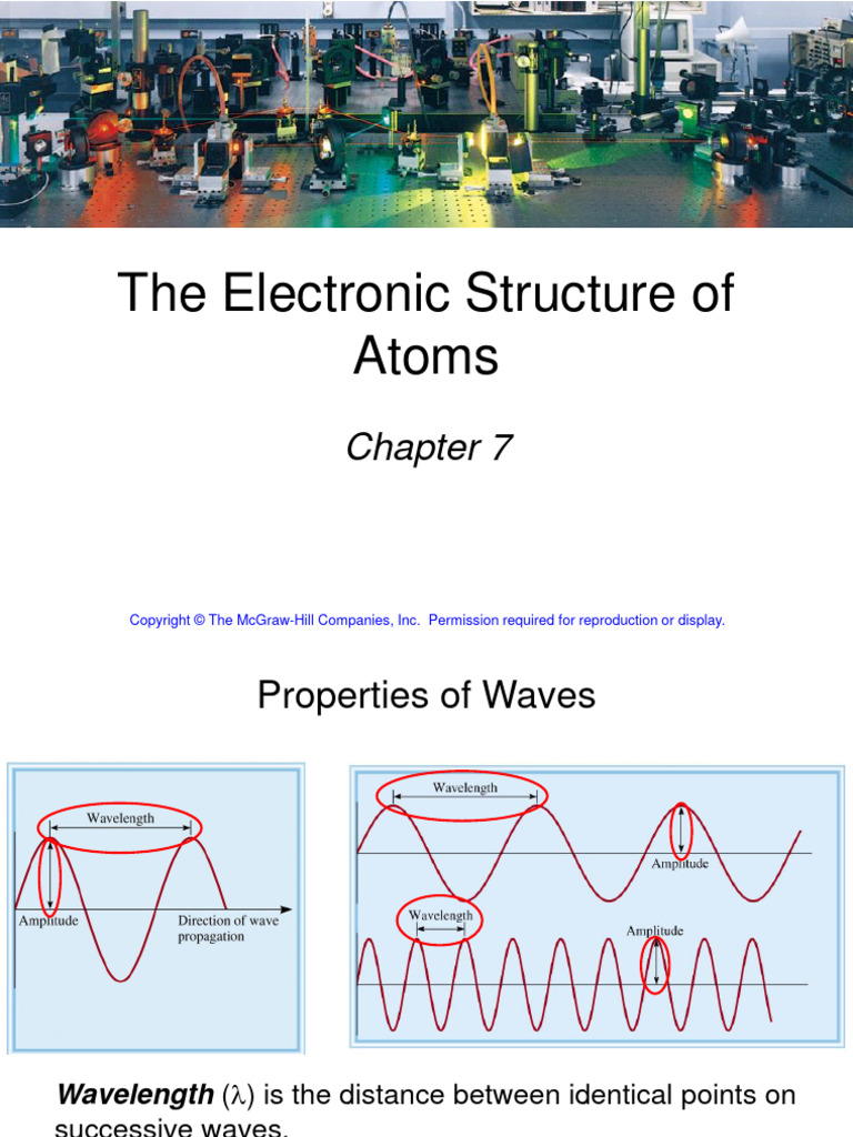 Chapter 7 Electronic Structure of Atoms | PDF | Atomic Orbital ...