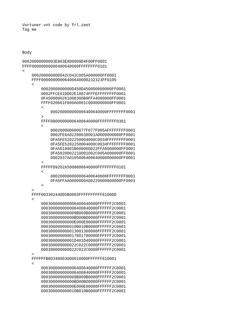 Fortuner VNT Body | PDF