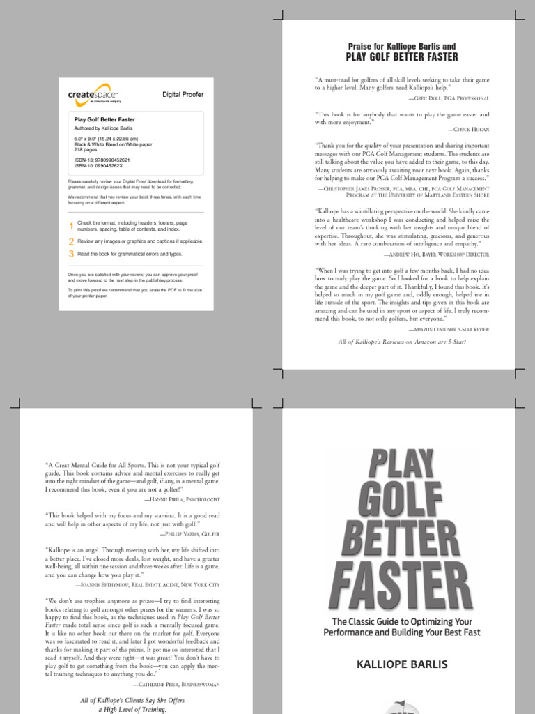 Play Golf Better Faster From Weekend Golfer To Pro Golfer in Two Years ...