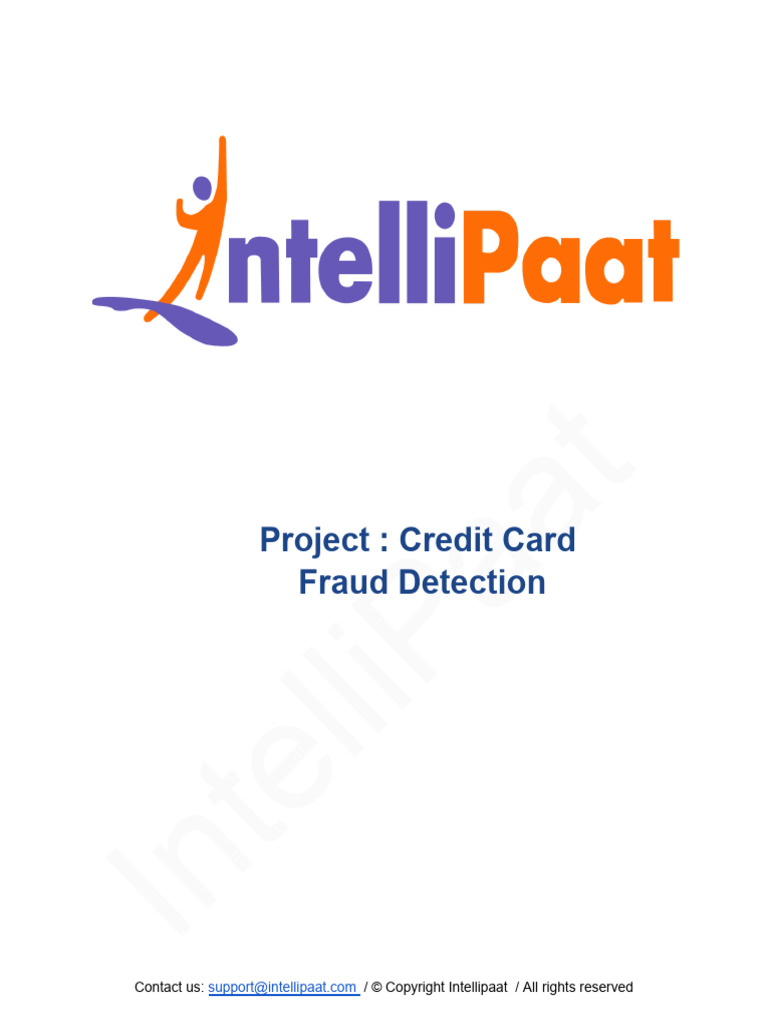 Project-8-Credit Card Fraud Detection | PDF | Credit Card | Fraud
