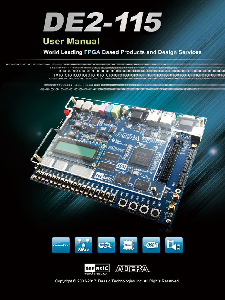 DE2115 User Manualv2 | PDF | Usb | Field Programmable Gate Array