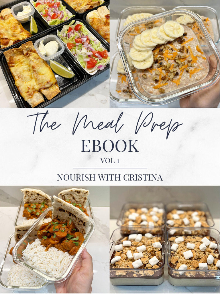 Meal Prep Recipes by Nourish with Cristina | PDF | Italian Cuisine | Pasta