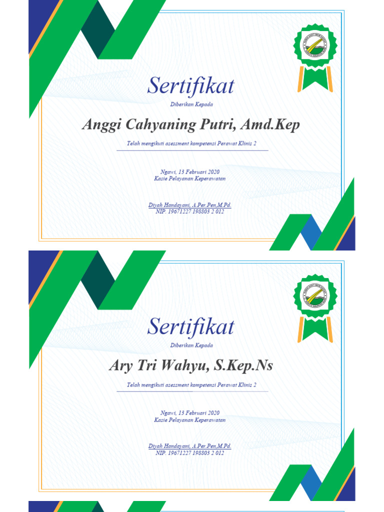 Certificate PK 2 | PDF