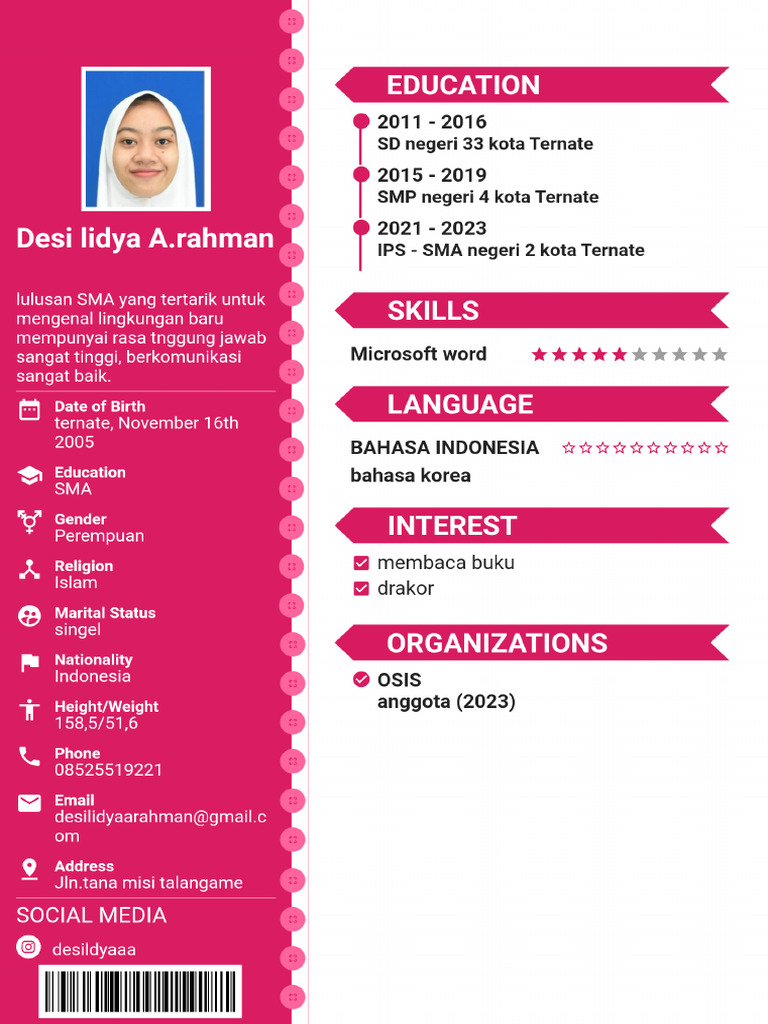 CV Digabungkan | PDF | Pengembangan Diri