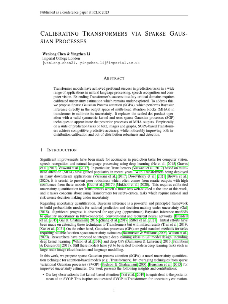 3032 Calibrating Transformers Via S | PDF | Deep Learning | Receiver ...