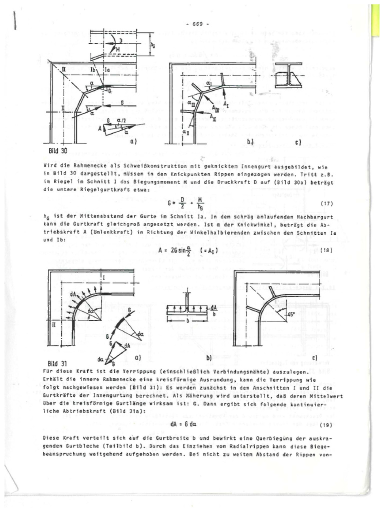 Design Of L Shaped Corner Pieces For Frame Structures