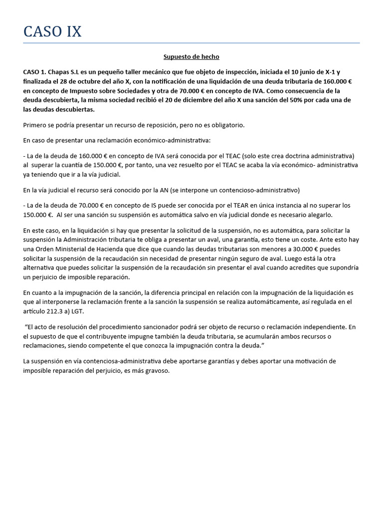 Caso Ix | PDF | Economias | Gobierno