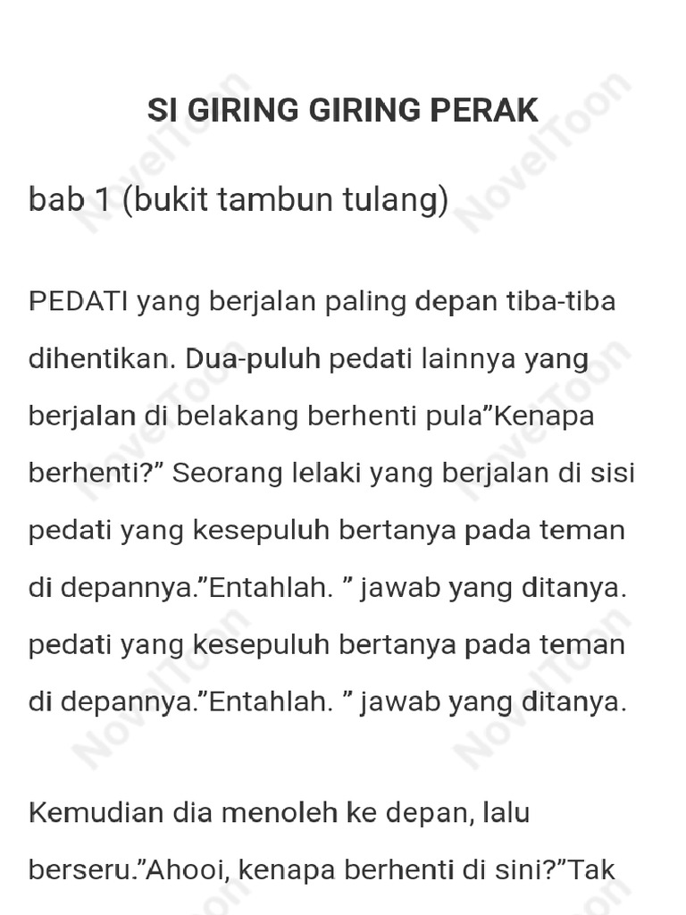 Si Giring Giring Perak | PDF